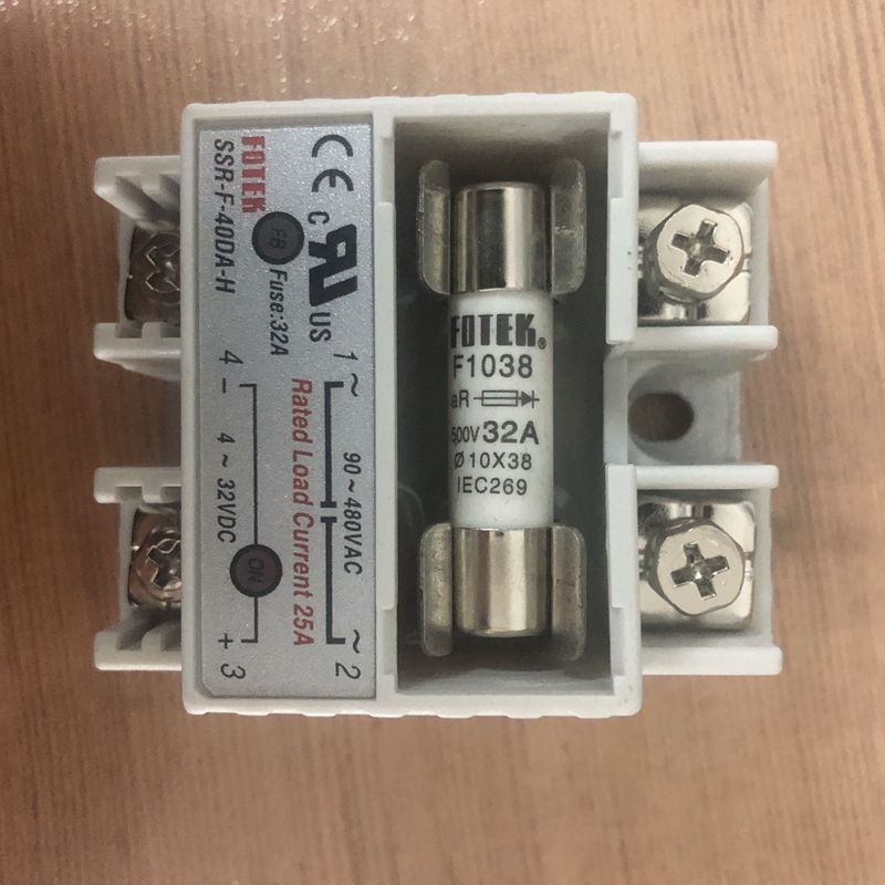 FOTEK Solid state relay with fuse SSR-F-40DA-H