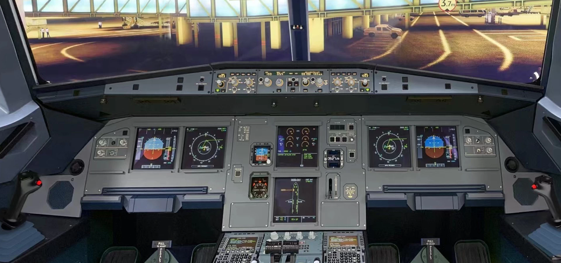 Professional flight simulation equipment | High-simulation modular ...