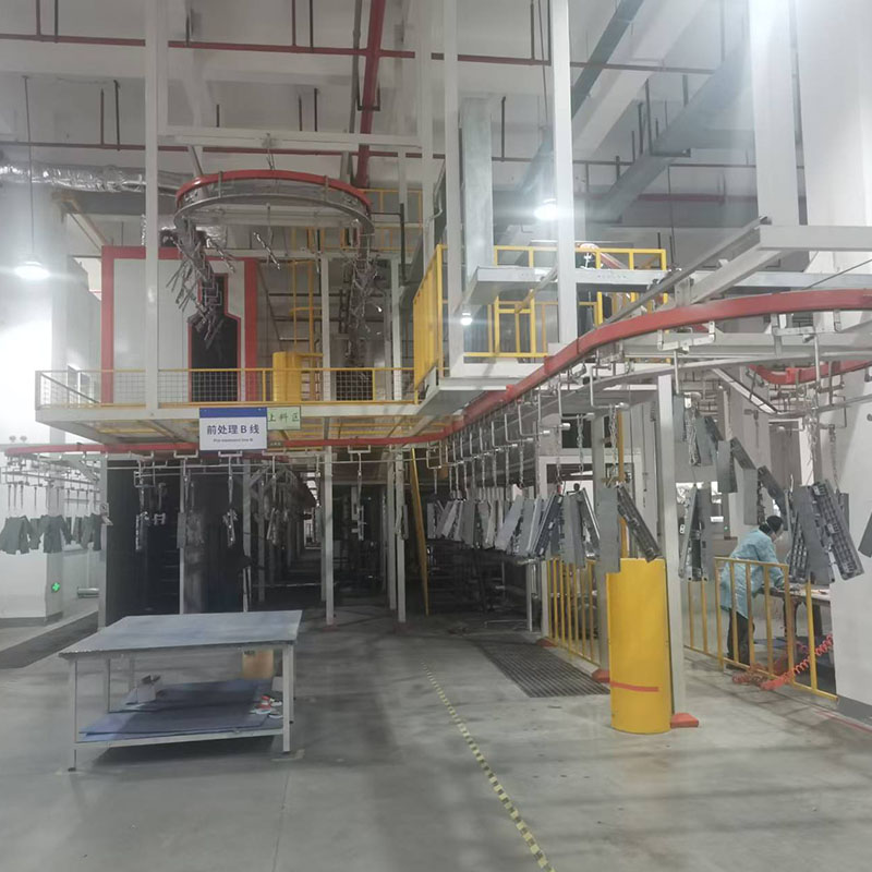 Die Casting Industry Cleaning and Coating Production Line