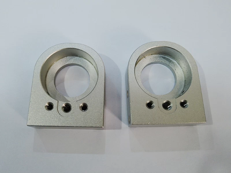 Bearing Support Bracket | CNC Milled 1045 Steel ±0.05mm