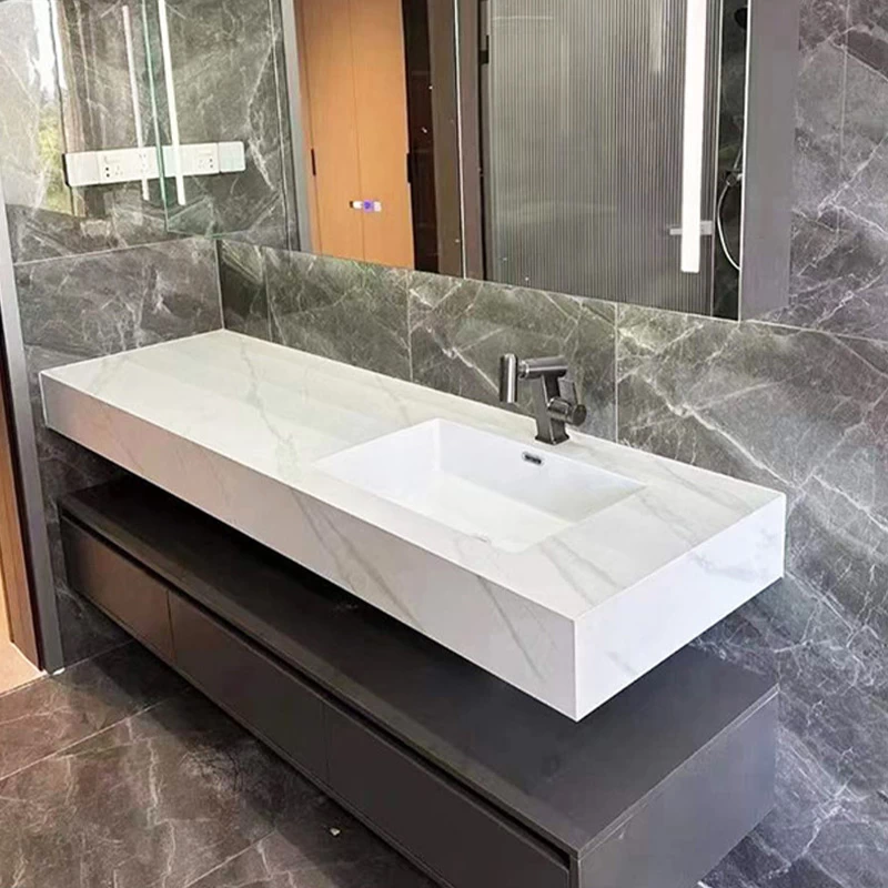 Seamless basin countertop